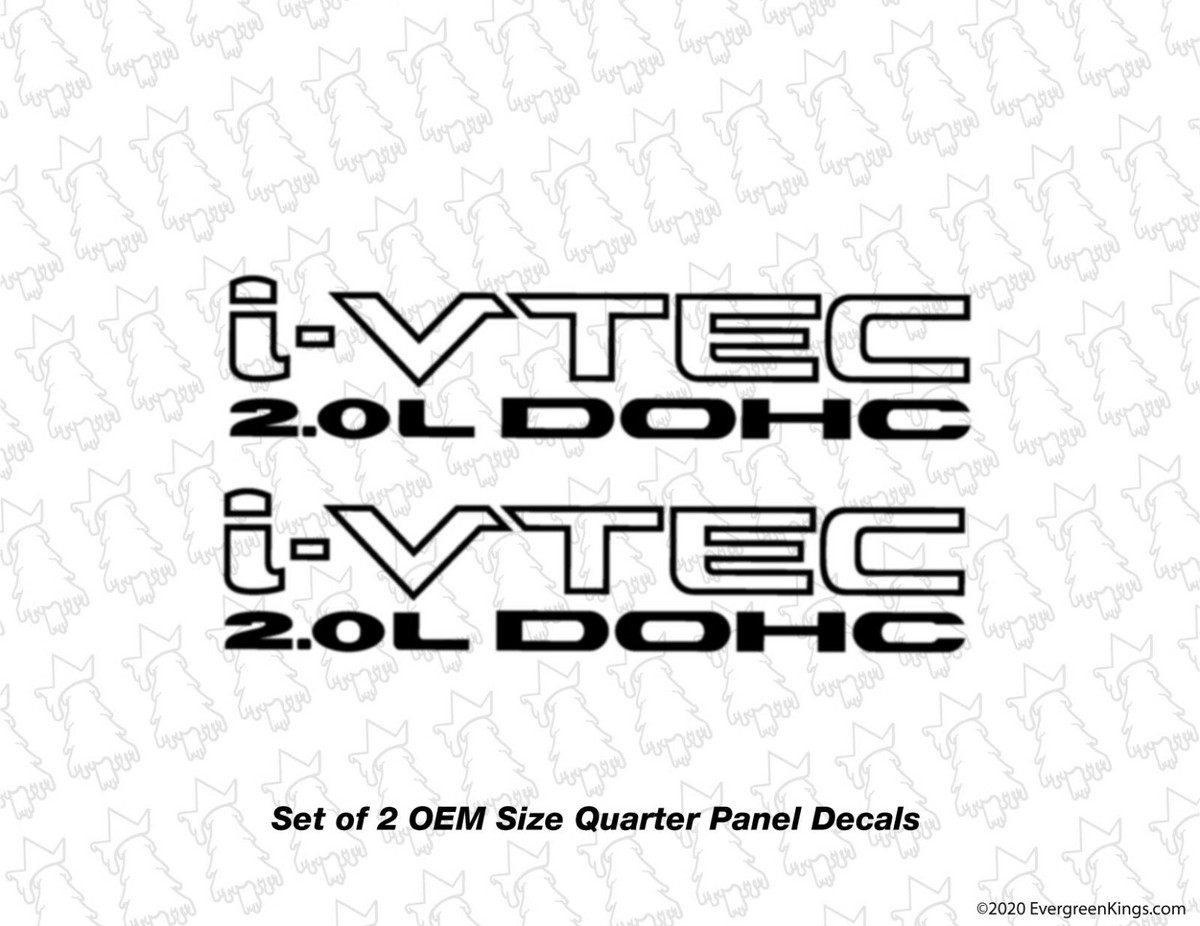 Jdm Vtec Warning Stickers