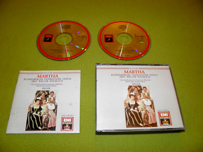 Flotow : Martha - Opera In Four Acts / Rothenberger / Gedda EMI 2xCD ...