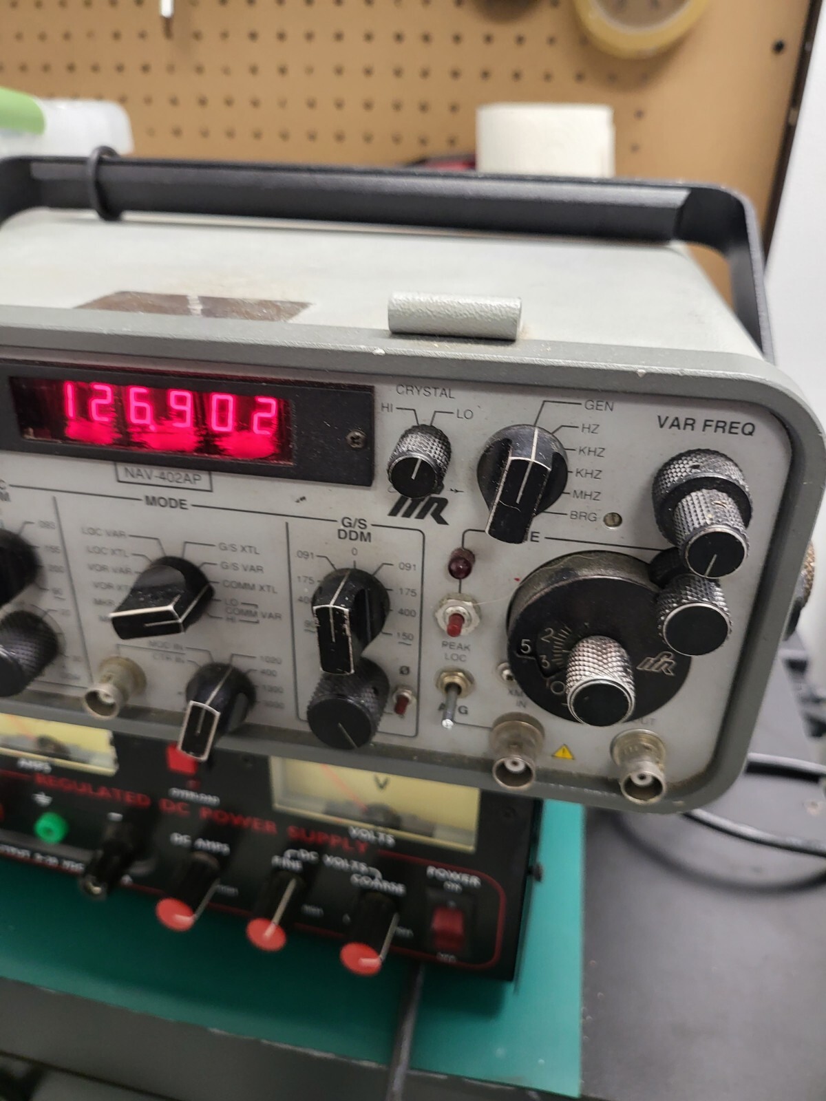 Aeroflex IFR Nav402-ap Nav/comm/ils Test Set NAV402AP MKR Vor Loc G/s ...