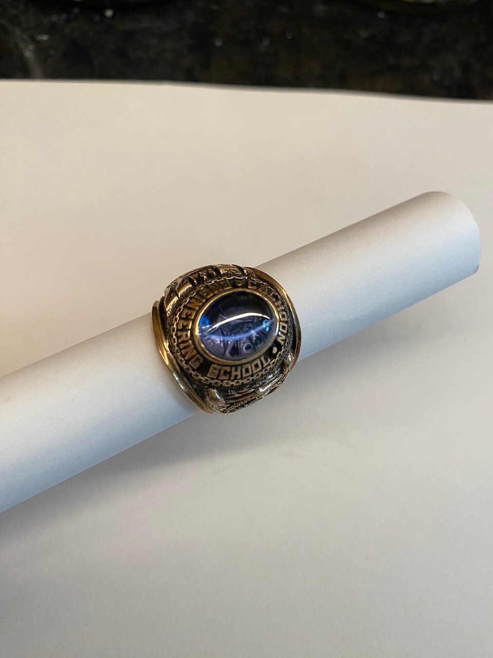 Heavy 10K Gold 32 Grams 1977 Calhoon MEBA Engineering School Men's ...