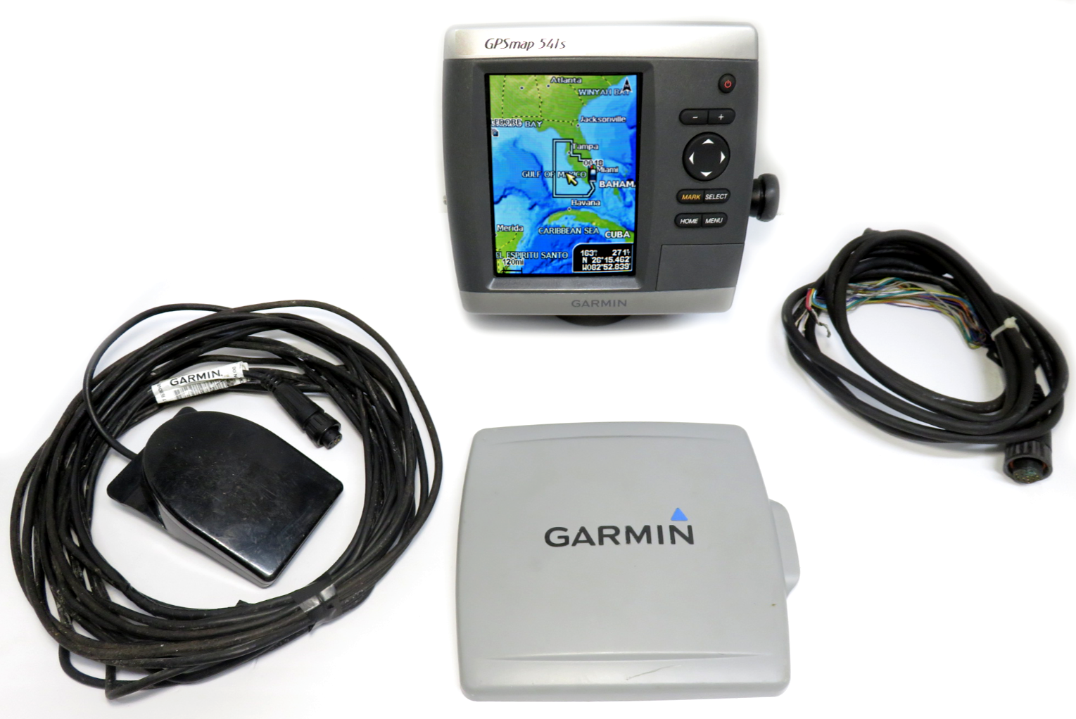 Garmin GPSmap 541s Sonar Fish Finder Chart Plotter GPS W/ Transducer ...