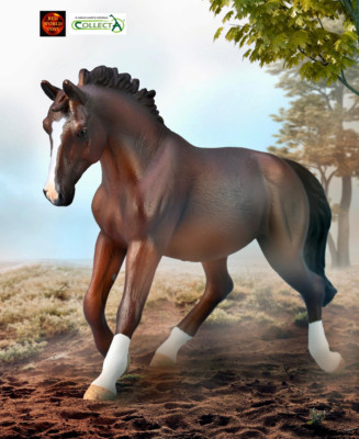 Oldenburg Warmblood Bay Mare Horse Toy Model Figure by CollectA 80006 ...