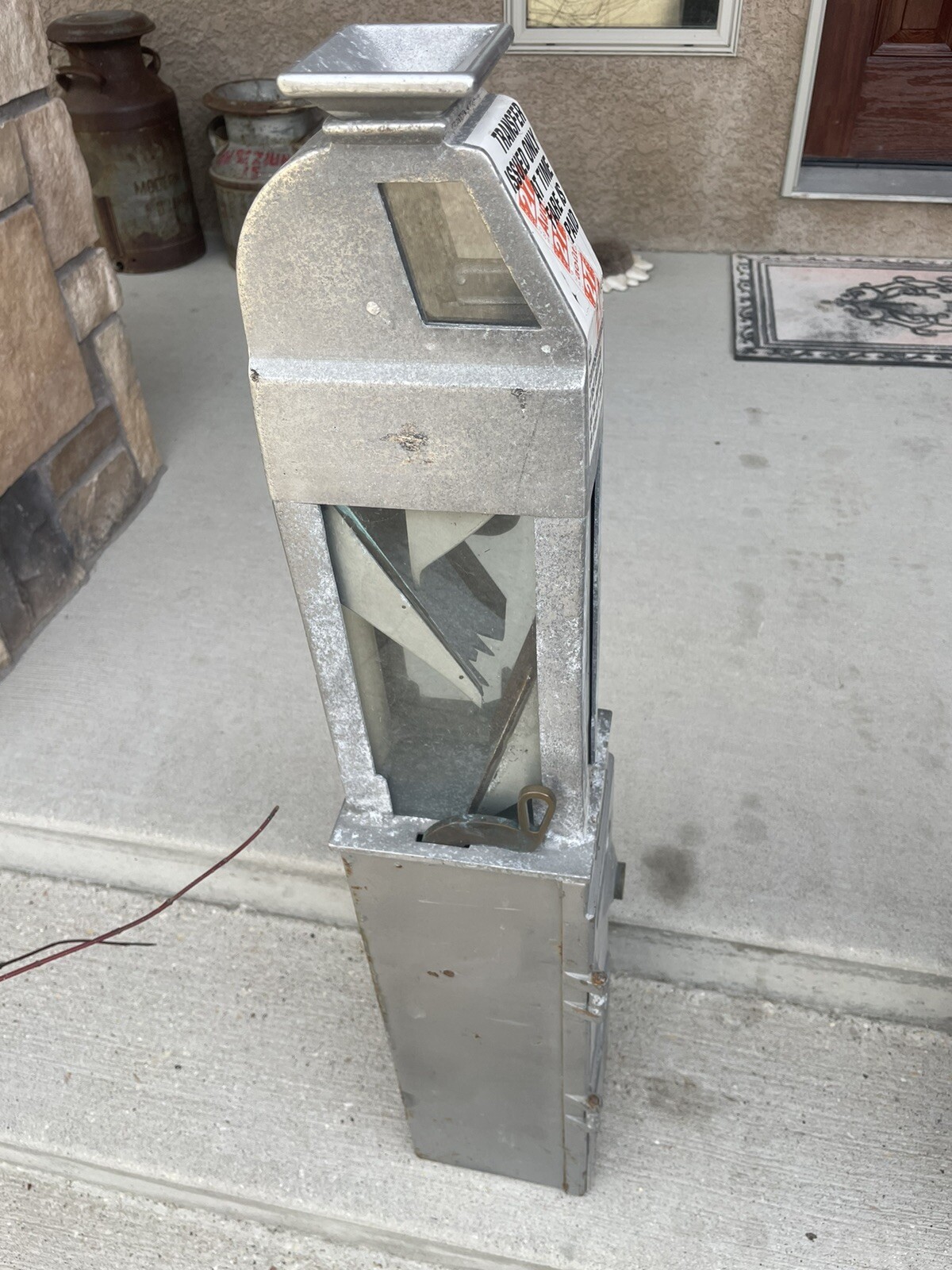 Vintage Trolley Transit Bus Fare Box Cleveland Fare box | eBay