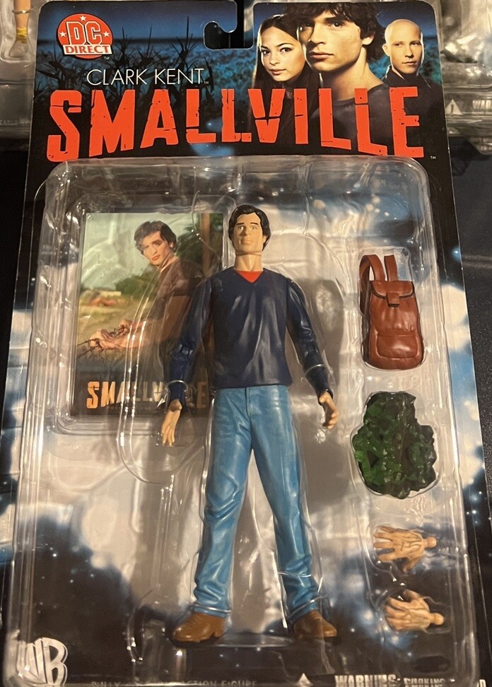 Smallville Clark Kent Action Figure WB Fully Poseable DC Direct ...