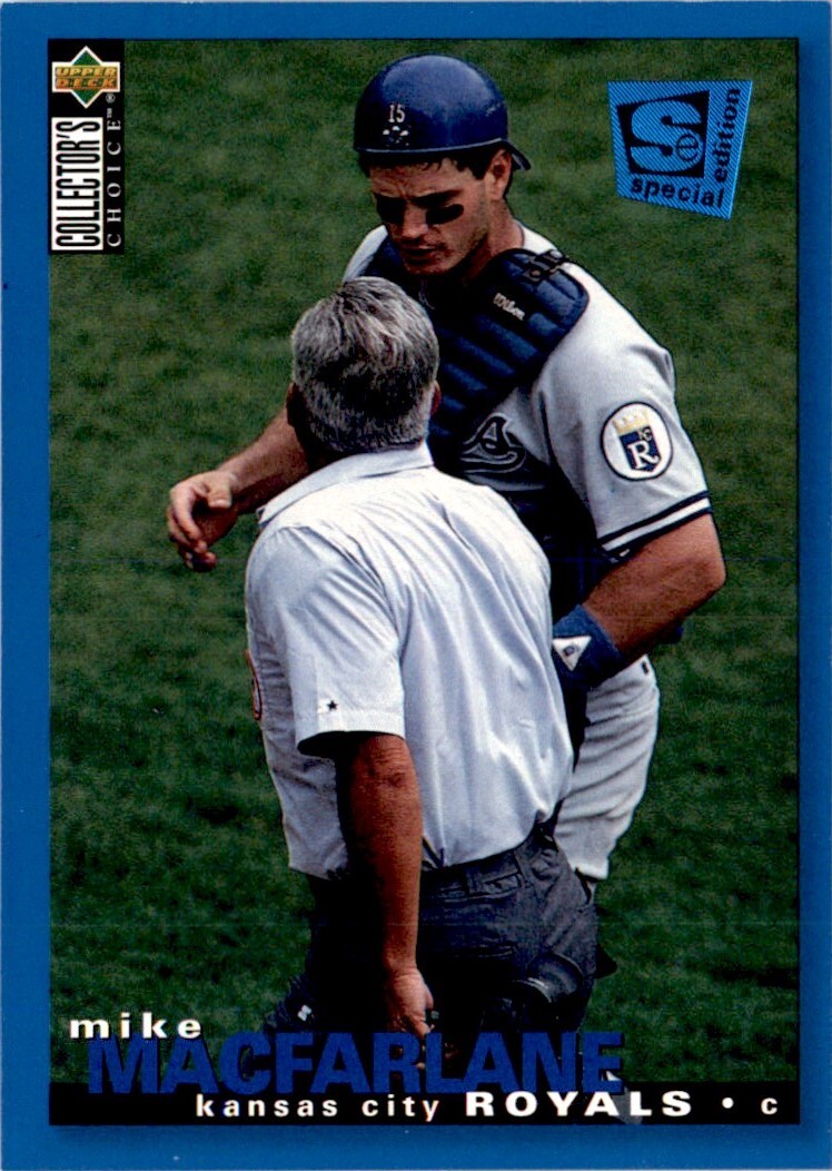 1995 Collector's Choice SE Mike Macfarlane Kansas City Royals #213 | eBay