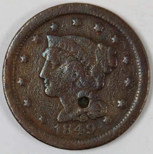 us (1849 ) ONE CENT (LARGE CENT) --nice--- | eBay