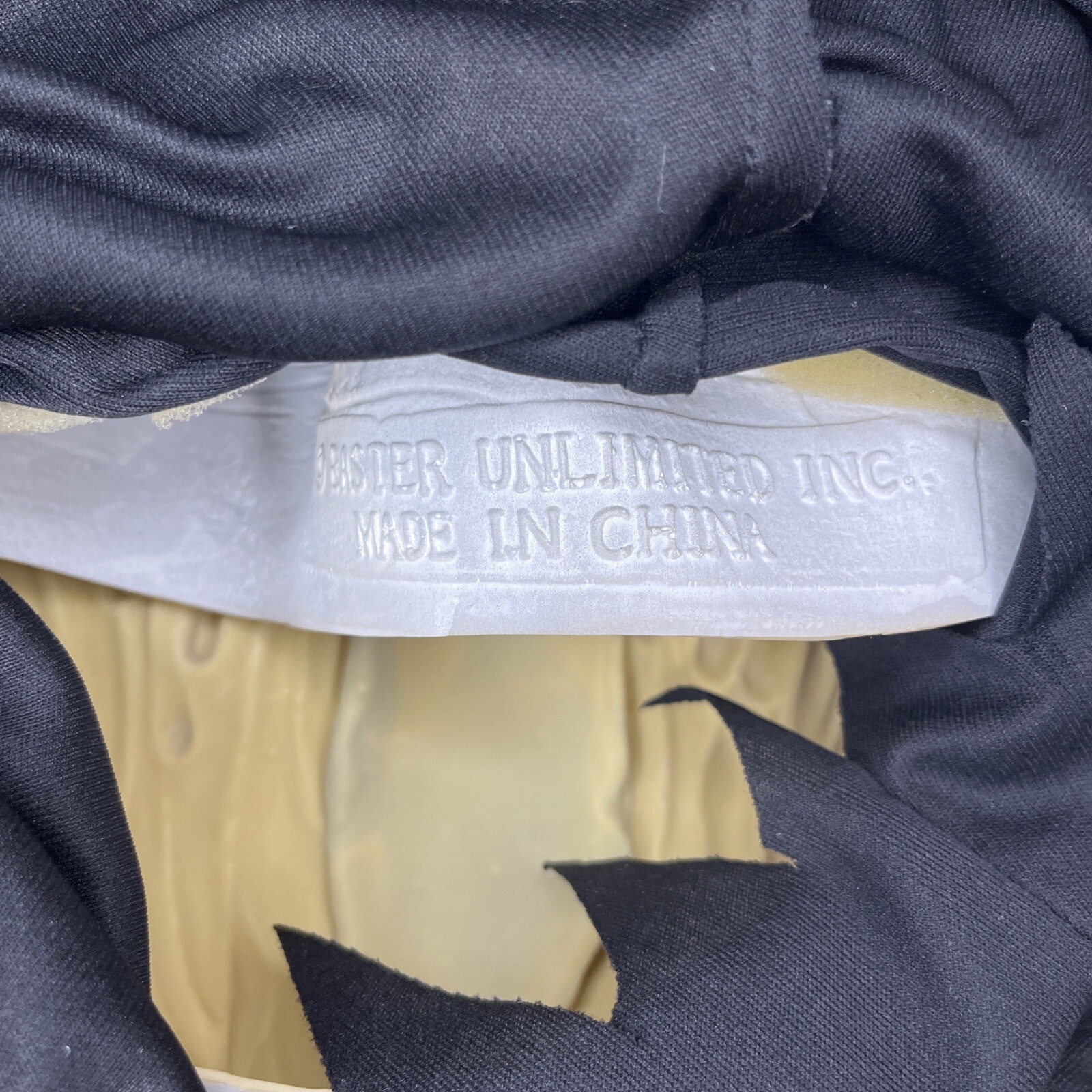 SUPER RARE VTG Scream Ghostface Mask Easter Unlimited White Face Black ...