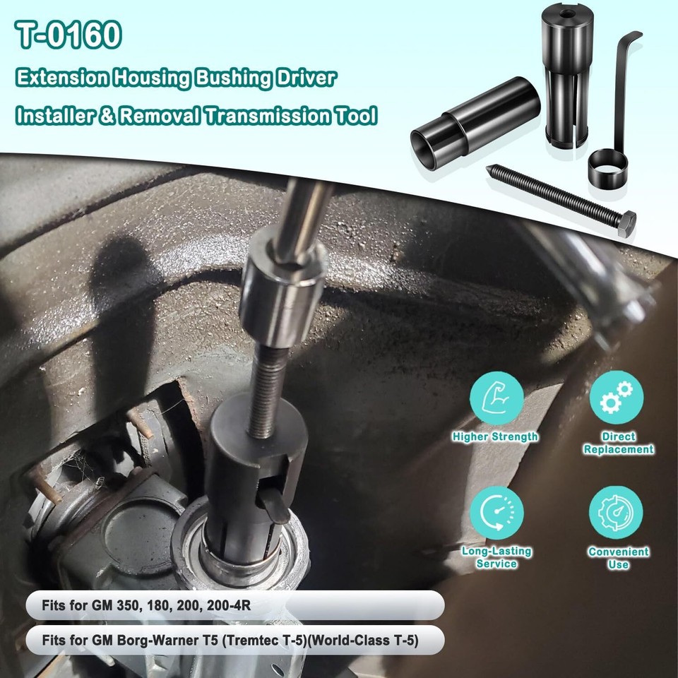 T-0160 Extension Housing Bushing Driver Installer Removal for GM Borg ...
