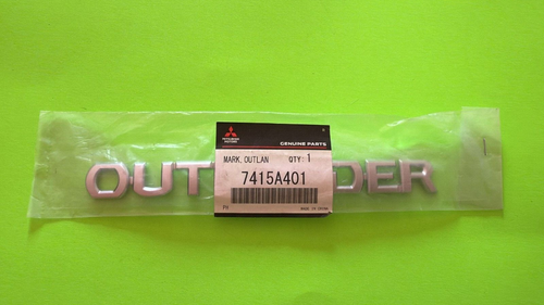 14 18 22 MITSUBISHI OUTLANDER LIFTGATE EMBLEM 7415A401 | eBay