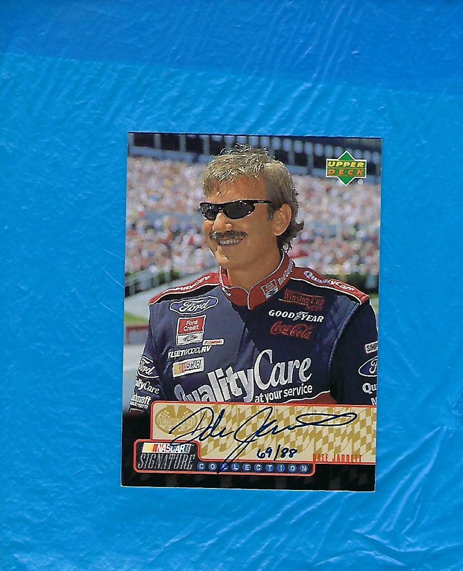 DALE JARRETT AUTOGRAPH 2000 UPPER DECK VICTORY CIRCLE SIGNATURE ...