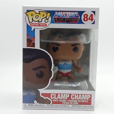 Funko Pop! Clamp Champ 84 He-Man Masters of the Universe Retro Toy ...