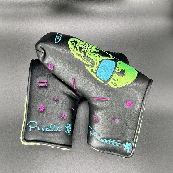Piretti Golf putter Head cover Lights Out Limited quantity model Rare ...
