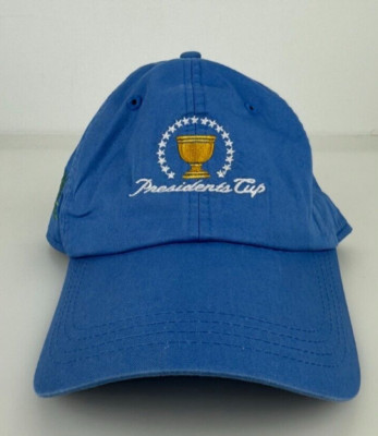 Presidents Cup Blue Golf Hat Cap New | eBay