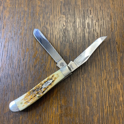 Case XX Mini Trapper 6207 SS Amber Pocket Knife | eBay