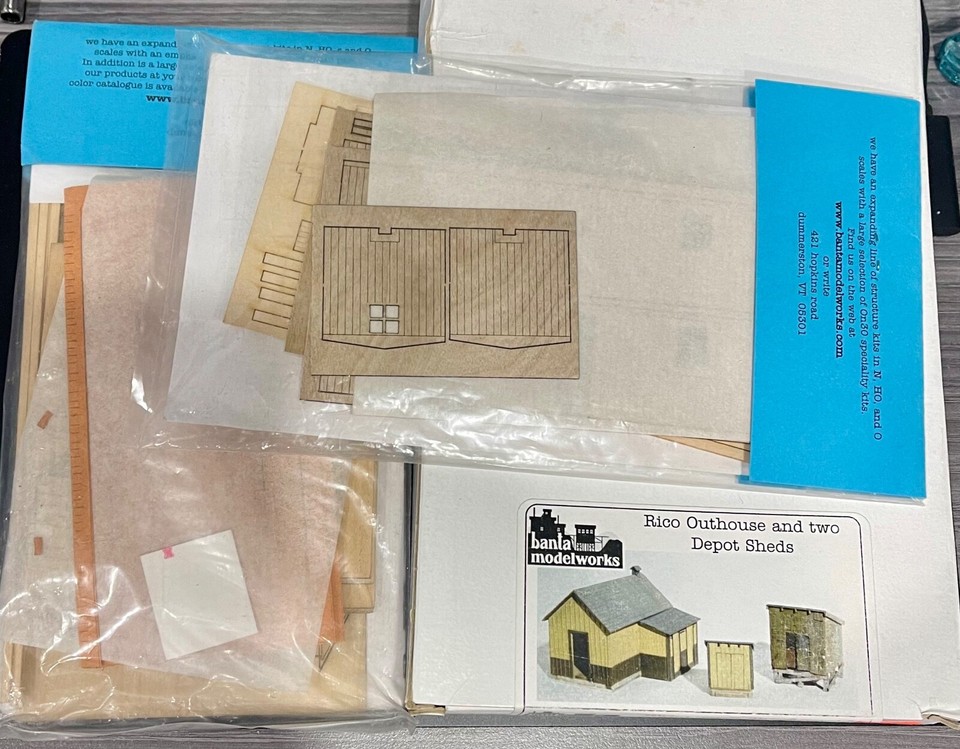 S Sn3 Banta Modelworks RGS Rico Ridgway Craftsman Building Kit Lot | eBay