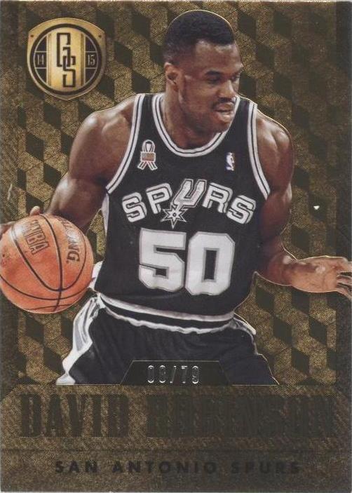2014-15 Panini Gold Standard - David Robinson #168 Gold (Au) /79 for ...