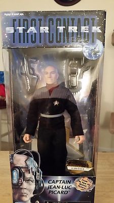 Star Trek First Contact 9" Captain Picard | eBay