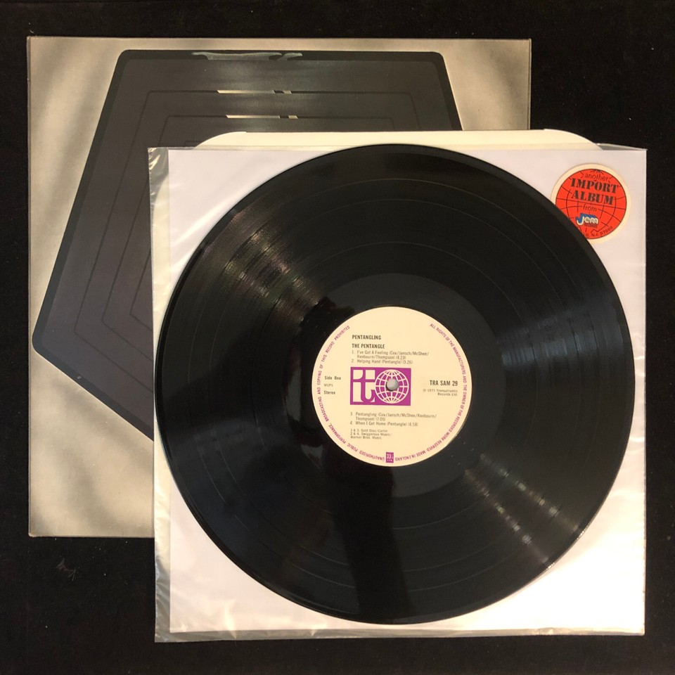The Pentangle: Pentangling, Vinyl/LP, VG+/VG+, 1973, Transatlantic ...
