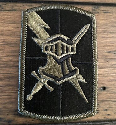 US ARMY 513th Military Intelligence Brigade Subdued Patch BDU Pattern ...