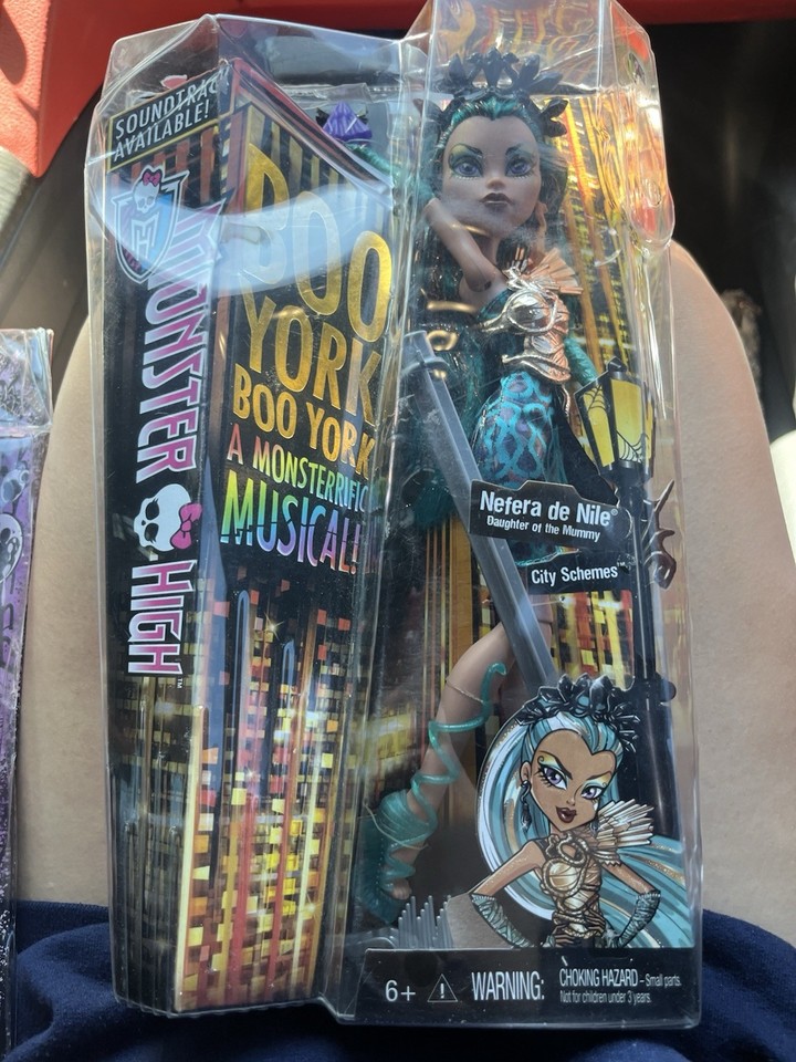 Monster High Boo York Boo York Nefera de Nile Doll 2014 Mattel In Box ...