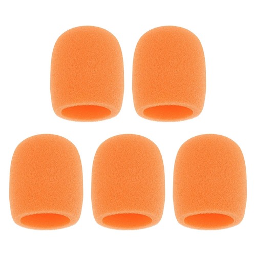 OriGlam 5pcs Thick Foam Mic Covers Handheld Microphone Windscreen ...