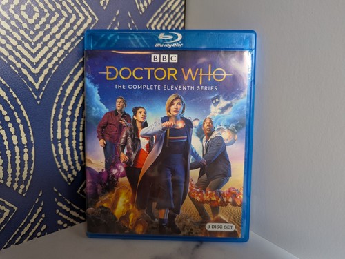 Doctor Who Lot 33 Discs Blu-ray DVD 3D Tennant Smith Capaldi Whittaker ...