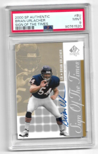 2000 SP Authentic - Sign of the Times #BU Brian Urlacher (AU, RC) for ...