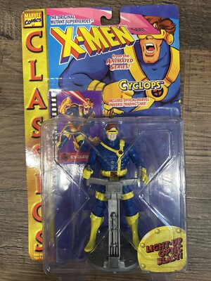 Toy Biz Marvel Comics X Men Classics Cyclops Light Up Blast | eBay