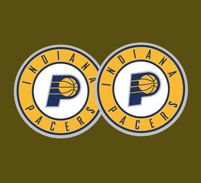 2x Pacers NBA Basketball Windshield Windscreen Laptop Sticker Decal ...
