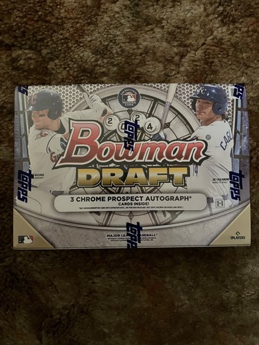 2024 Bowman Draft HTA Choice Hobby Box 3 Autographs | eBay