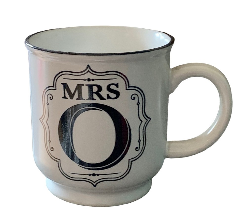 Alphabet Mug Mr / Mrs / Miss Men's Women's Gift Mug Birthday ...