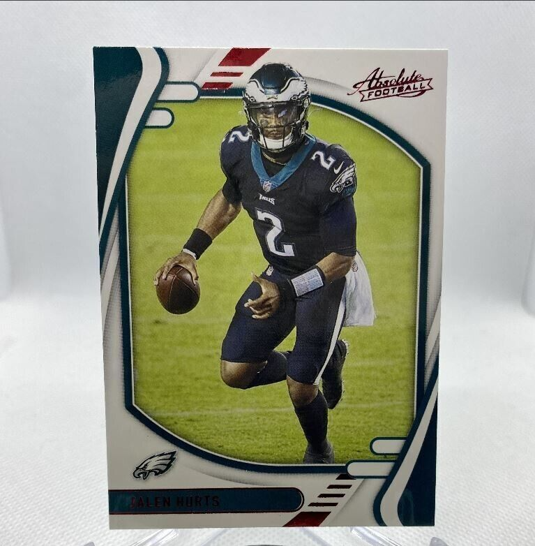 JALEN HURTS 2021 PANINI ABSOLUTE FOOTBALL CARD-#76-EAGLES | eBay
