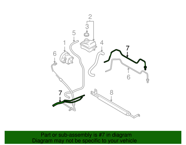 Volvo 31340935 Genuine OEM Factory Original Return Pipe for sale online ...