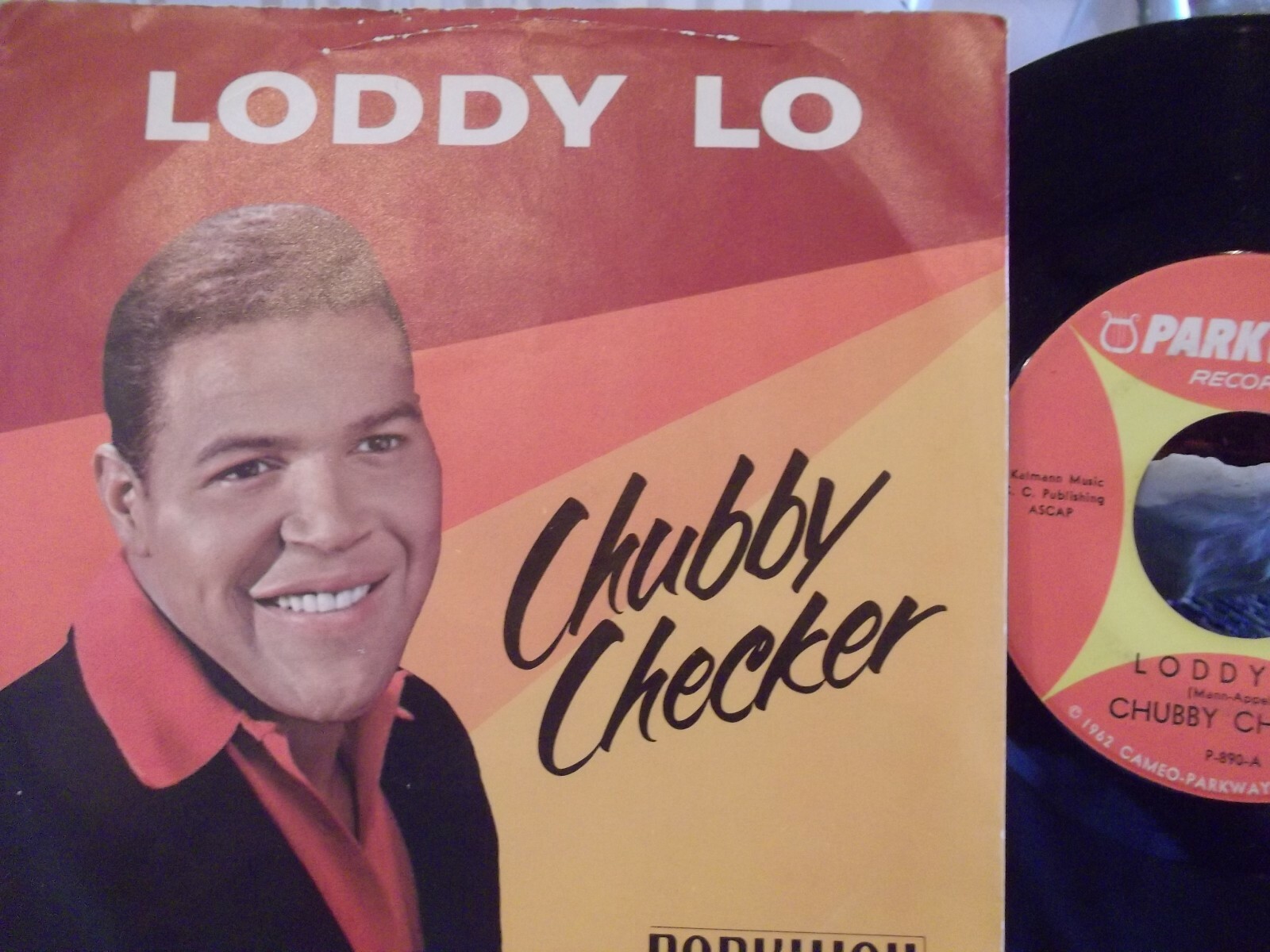 45I*PIC SLEEVE*CHUBBY CHECKER LODDY LO/HOOKA TOOKA ON PARKWAY RECORDS ...