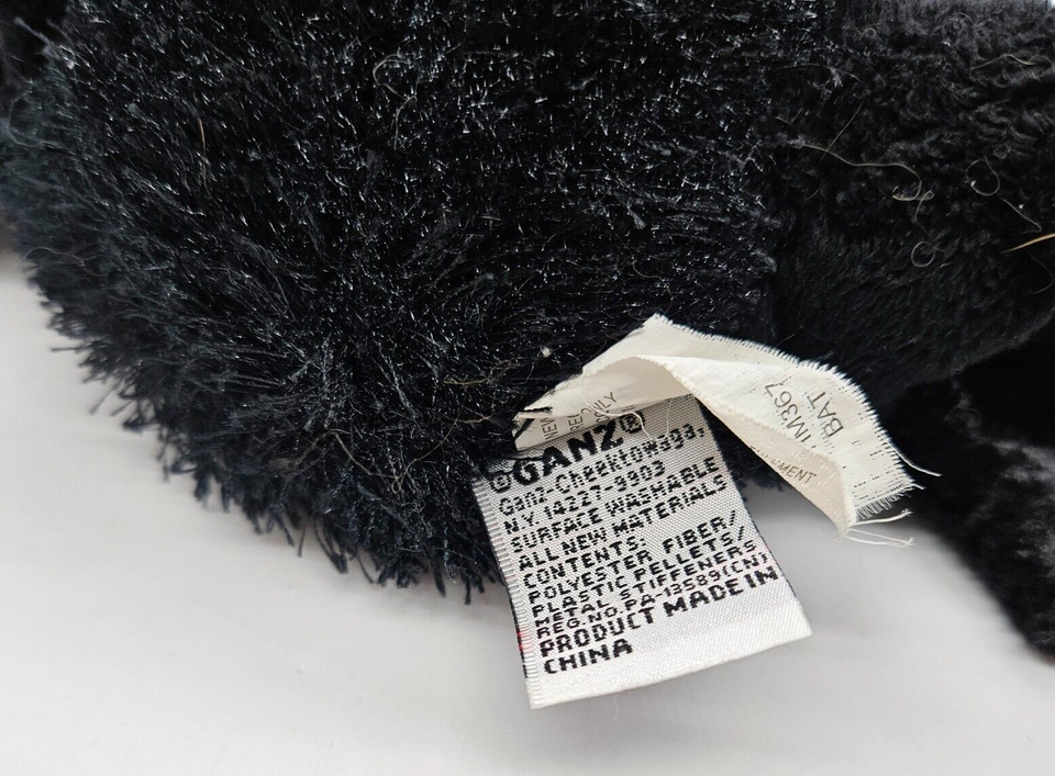 Ganz Webkinz Plush Black Bat Stuffed Animal Halloween No Code HM367 | eBay