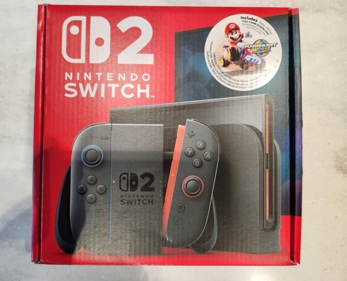 Nintendo Switch 2 + Mario Kart World Console Bundle Brand New Ships Now ...