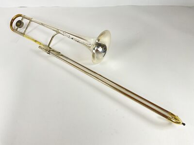 Used King 2102 (2B) Sterling Silver Bell Bb Tenor Trombone (SN: 259071 ...