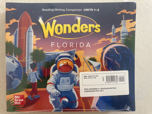 McGraw Hill Wonders FL grade 5 Reading/Writing Companion Units 1-6 set ...