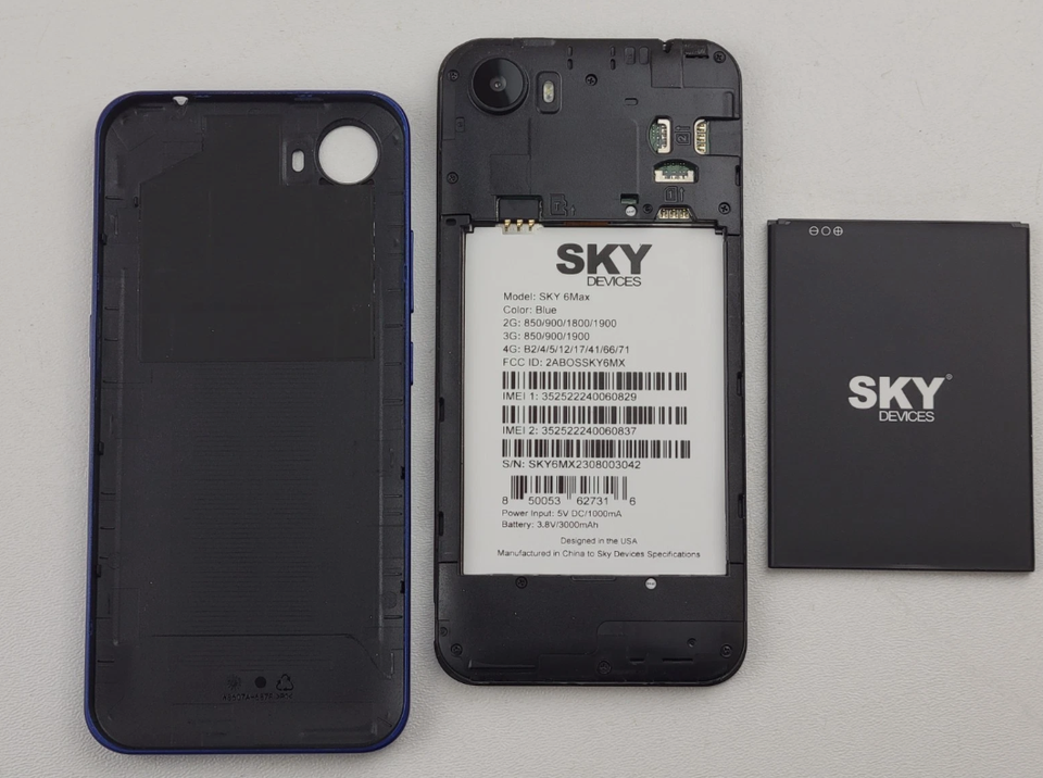 (B-STOCK) SKY Devices Elite 6Max - 32GB - (GSM Unlocked) Dual SIM ...