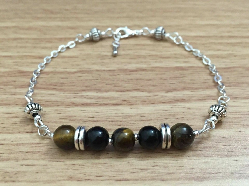 (1) Bracelet Women Fashion Delicate Stylish Charm Silver Chain Design | eBay