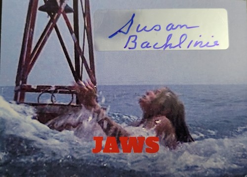 Susan Backlinie signed JAWS trading card 1st Victim | eBay