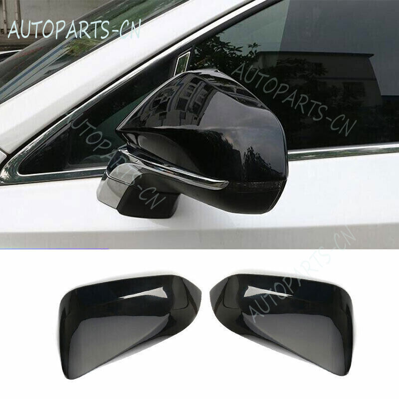 ABS Black Side Rearview Mirror Cap Cover Trim For Lexus RX350 350h 500h ...