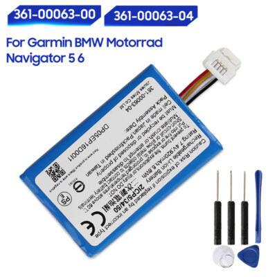 Battery 361-00063-00 361-00063-04 For Garmin BMW Motorrad Navigator 5 6 ...