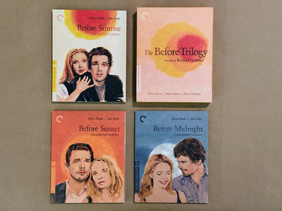 The Before Trilogy (2017) - Criterion Collection Blu-ray Sunrise/Sunset ...
