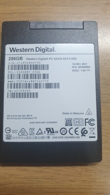 WESTERN DIGITAL 256GB PC SA530 SATA SSD | eBay