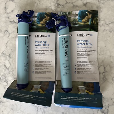 LifeStraw by Vestergaard Personal Water Filter Set of 2 | eBay