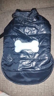 Casual Canine Snow Puff Vest Dog Navy Blue Size S/M NWT | eBay