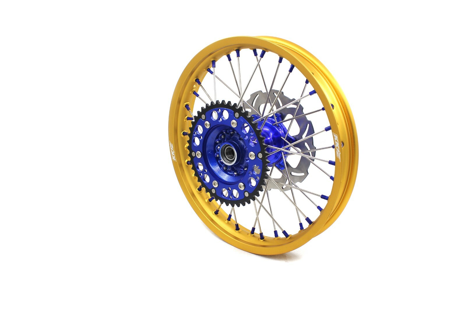 KKE 21/19 Cast Motorcycle Wheels Set Fit Yamaha YZ125 YZ250 1999-2016 ...