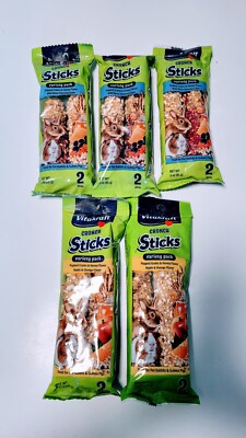 DELUXE Small Animal Treat Pack - 5 Crunch Sticks | eBay