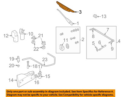 Mercedes MERCEDES-BENZ OEM 13-15 G63 AMG Wiper Arm-Front Blade ...